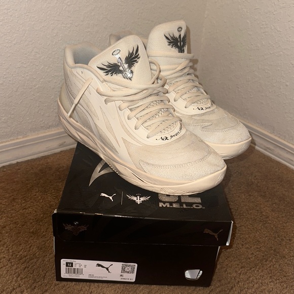 Puma | Shoes | Lamelo Ball Mb2 Frosted Ivorypuma Black Basketball Shoes ...